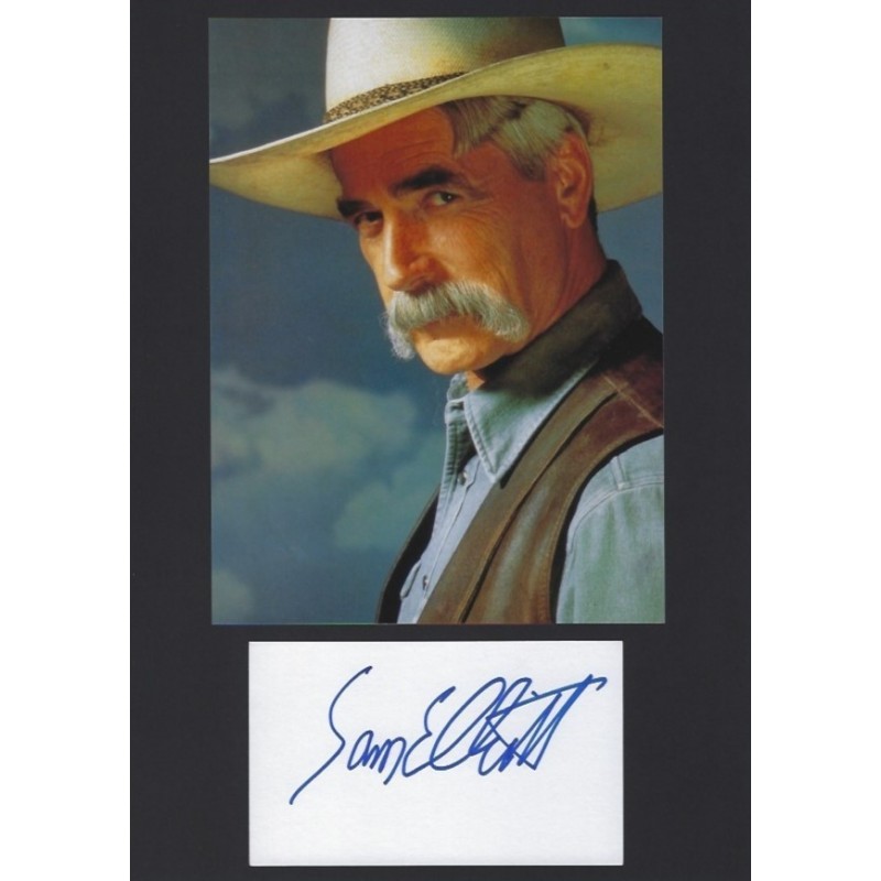 Sam ELLIOTT Autograph