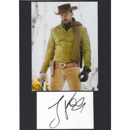 Jamie FOXX Autograph