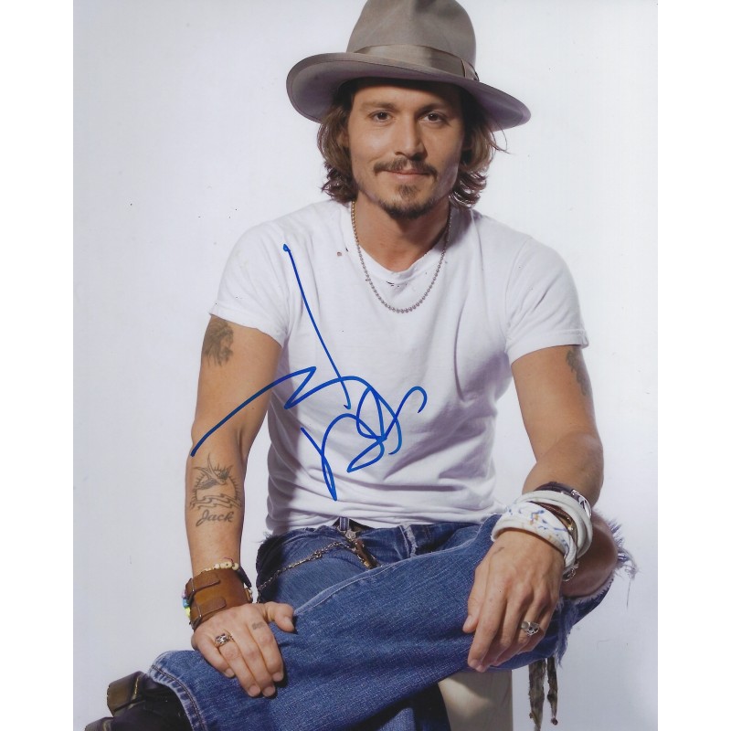 Johnny DEPP Autograph