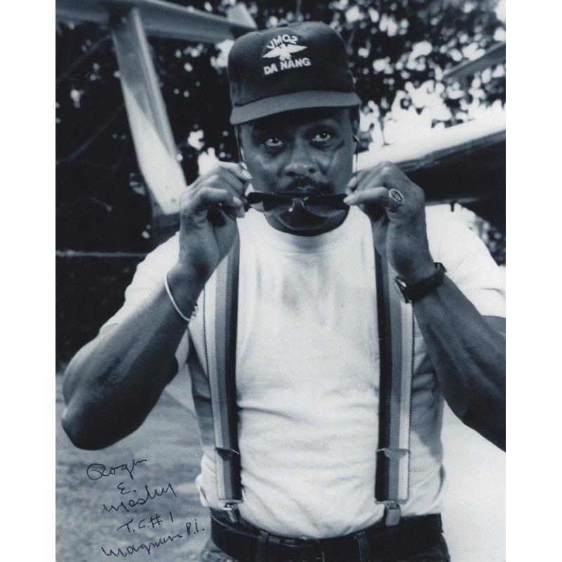 Roger E. MOSLEY Autograph