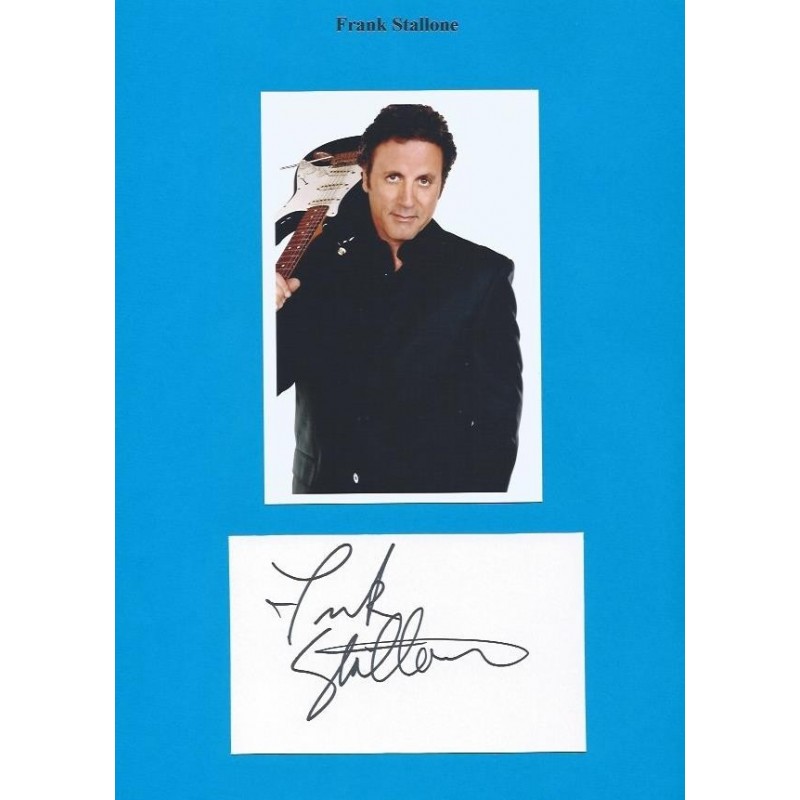 Frank STALLONE Autograph