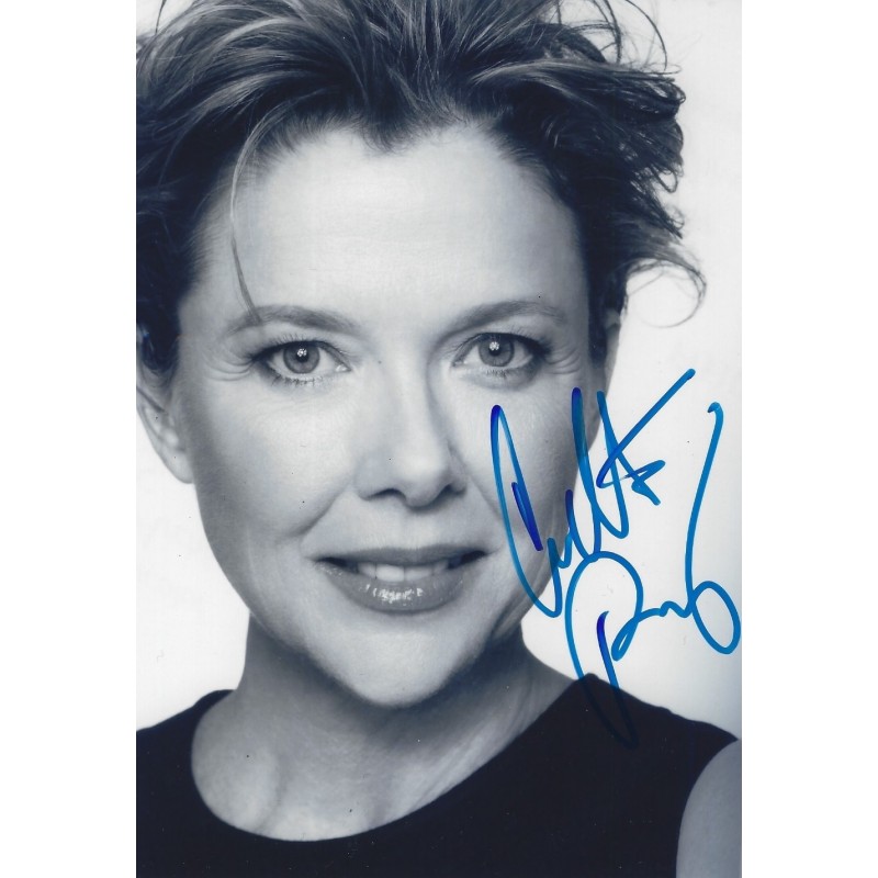 Annette BENING Autograph
