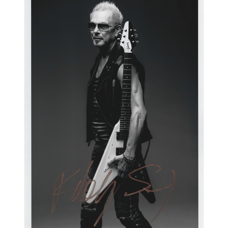 Rudolf SCHENKER - SCORPIONS Autograph