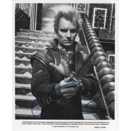 STING Autograph
