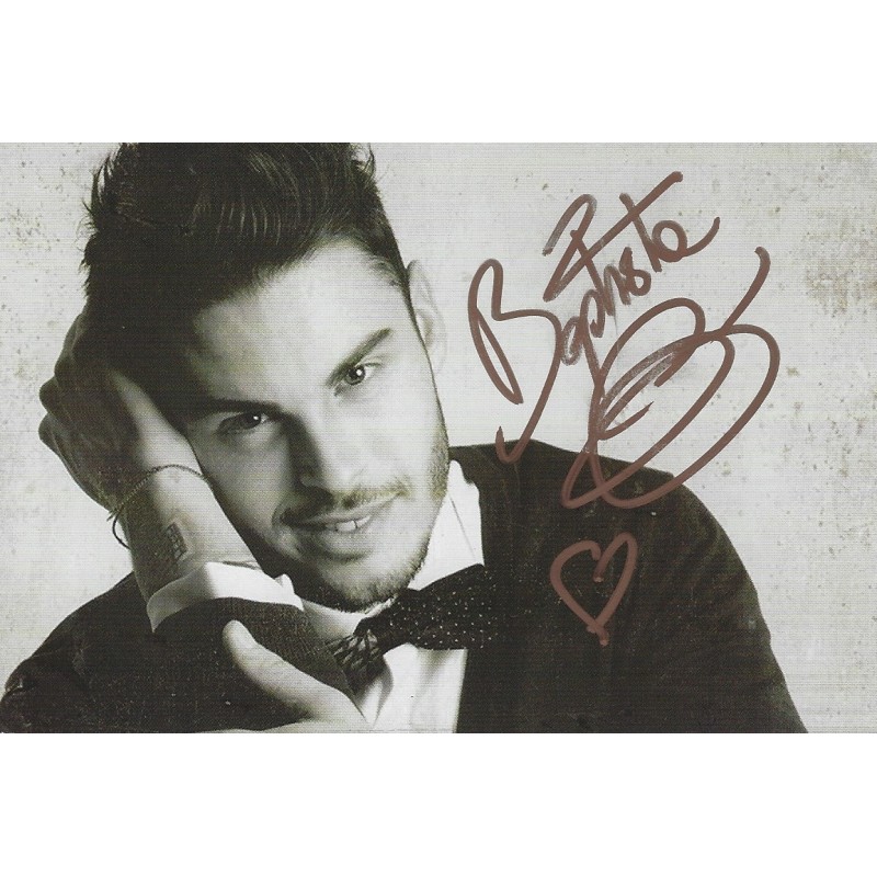 Autographe Baptiste GIABICONI