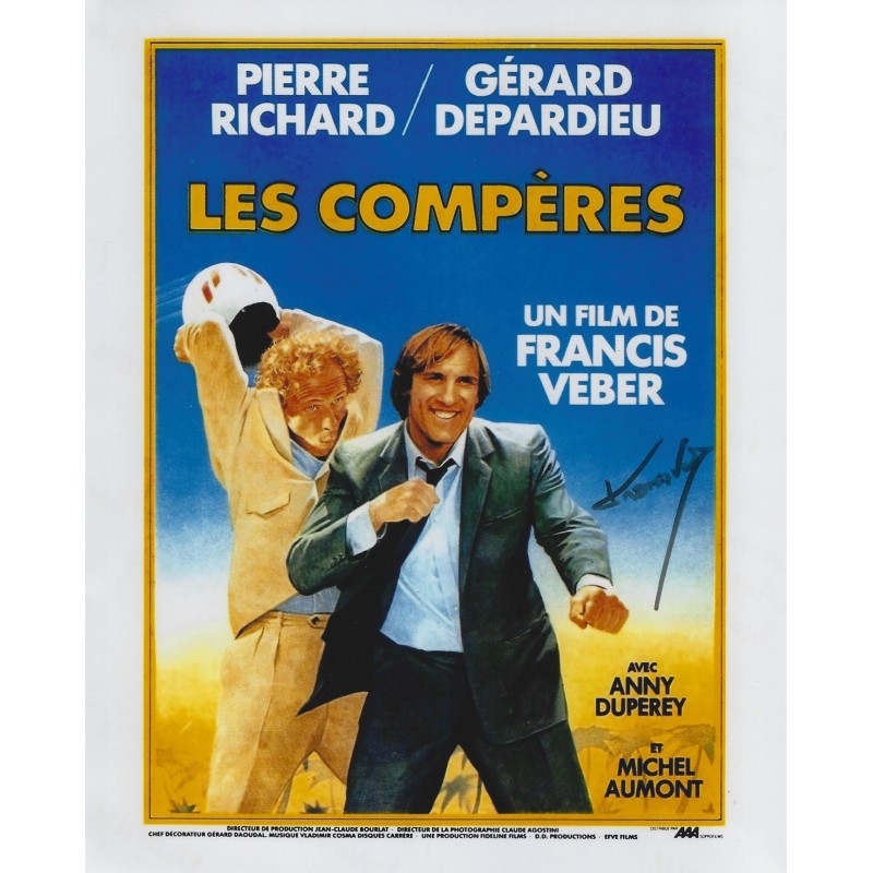 Autographe Francis VEBER