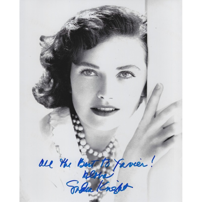 Sandra KNIGHT autograph