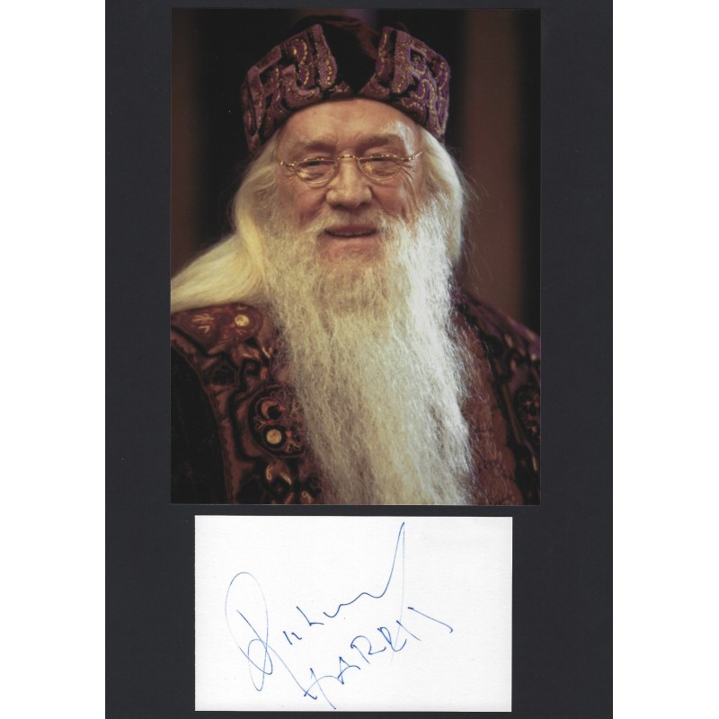 Richard HARRIS Autograph