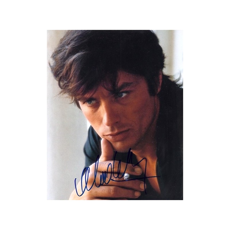 Alain DELON Autograph