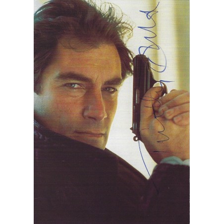 Timothy DALTON autograph