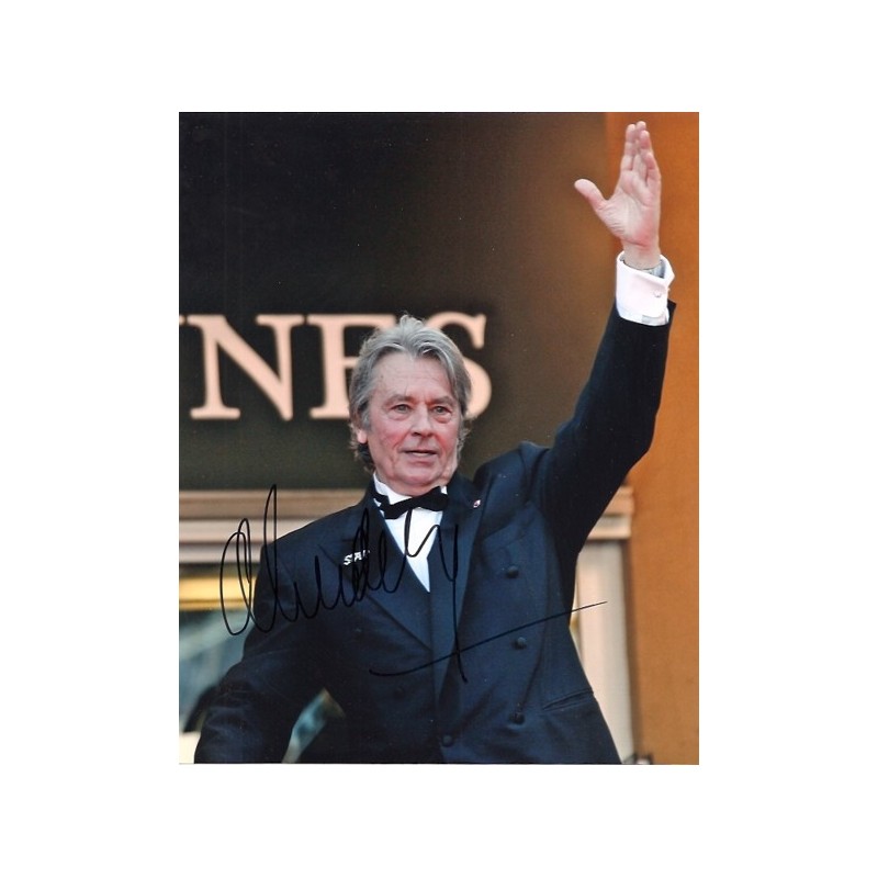 Alain DELON Autograph