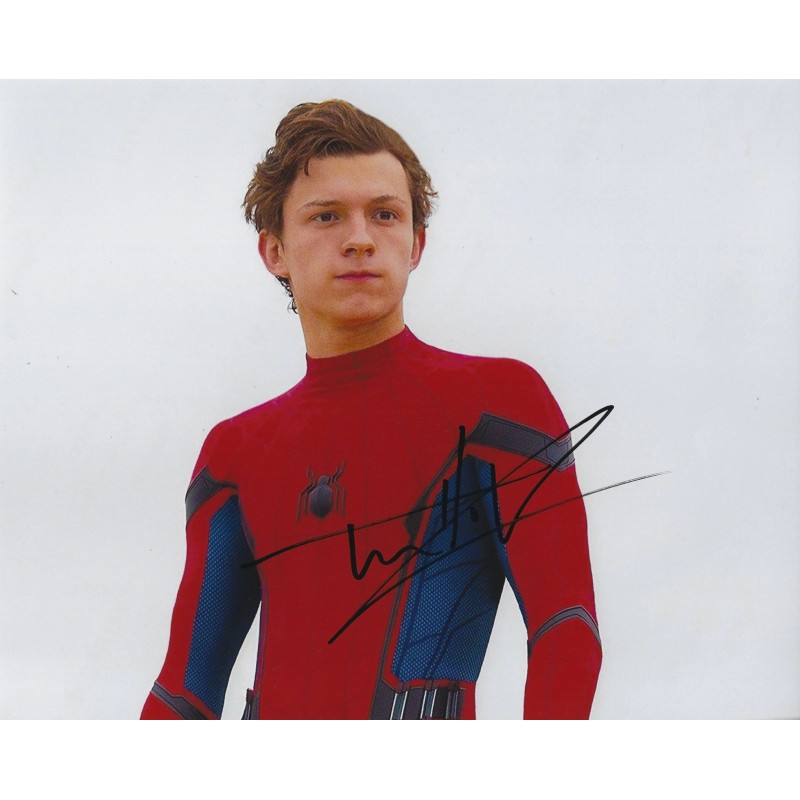 Autographe Tom HOLLAND