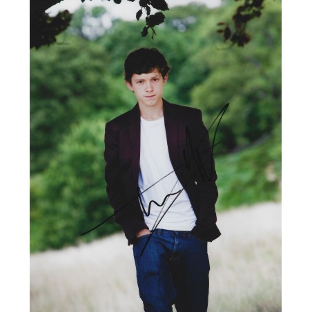 Tom HOLLAND autograph