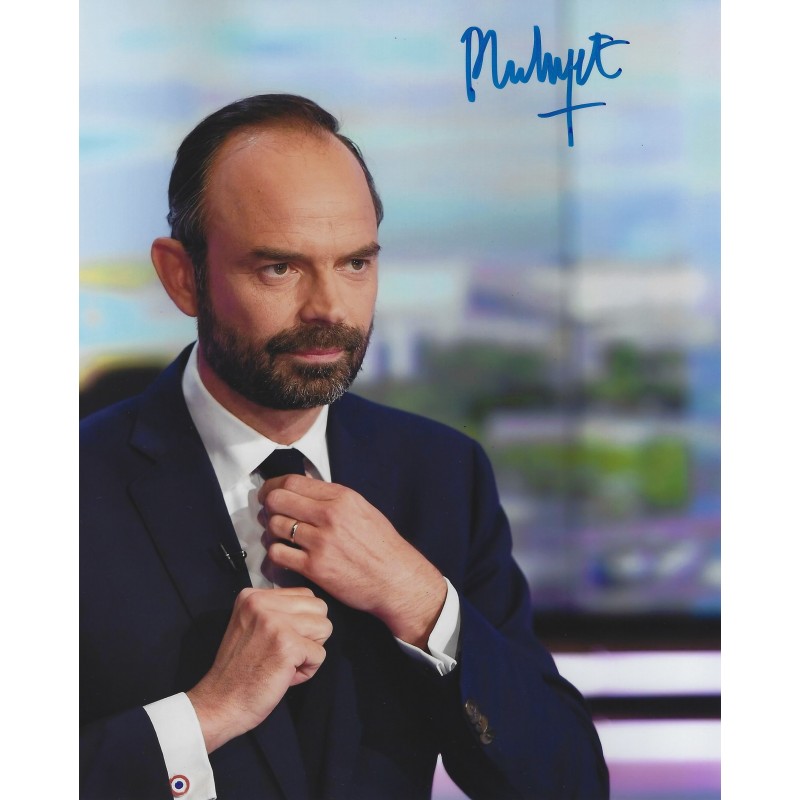 Edouard PHILIPPE autograph