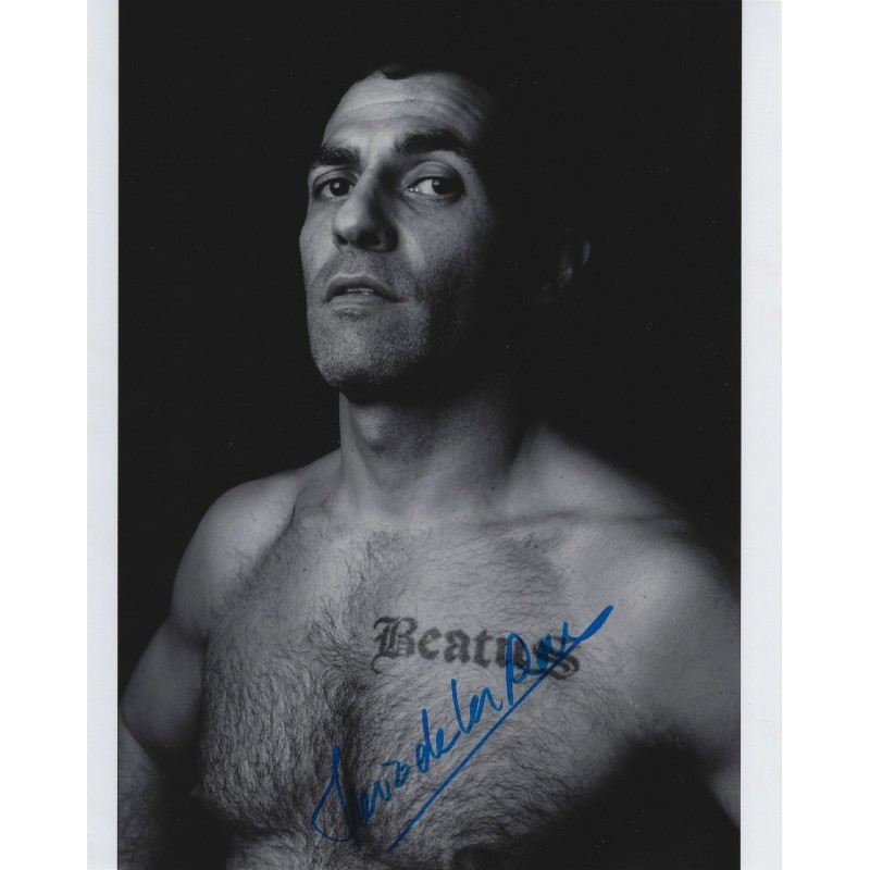 Mario DE LA ROSA autograph