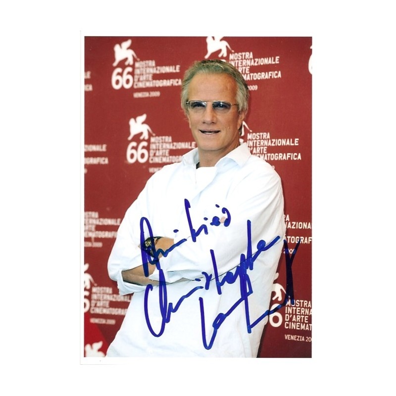 Christophe LAMBERT Autograph