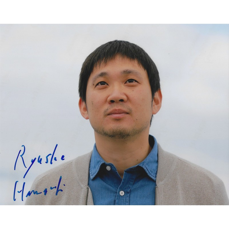 Ryusuke HAMAGUCHI autograph