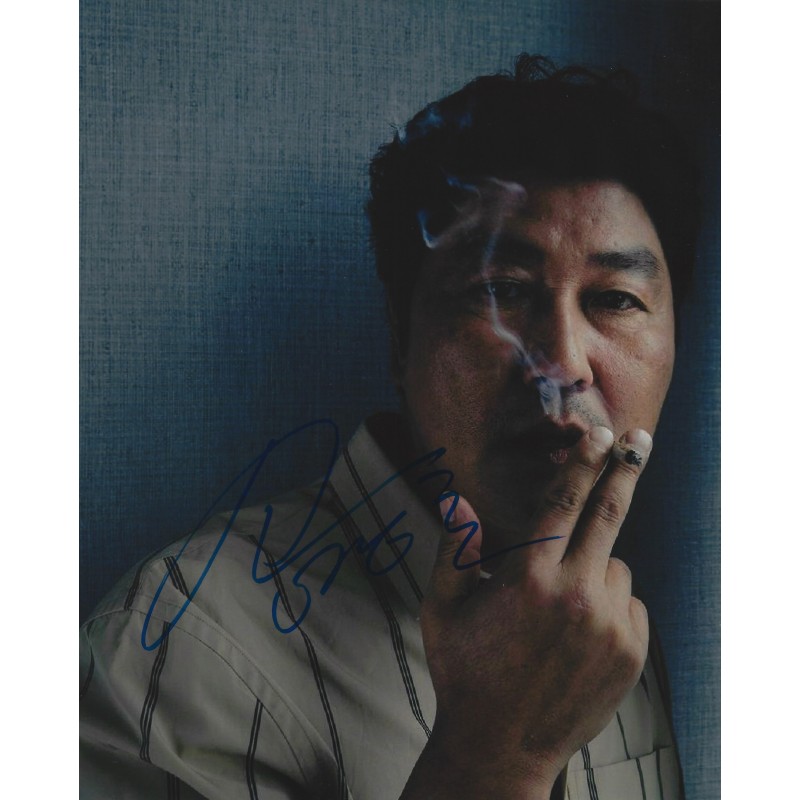 Song KANG HO autograph