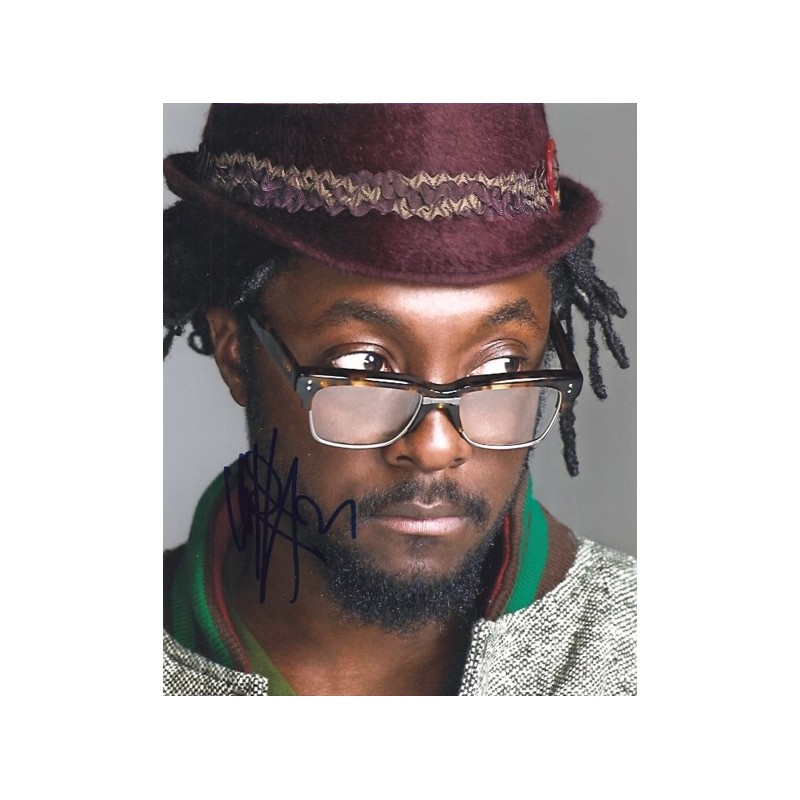 WILL.I.AM - BLACK EYED PEAS Autograph