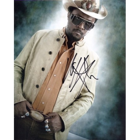 Autographe WILL.I.AM - BLACK EYED PEAS