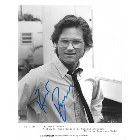 Kurt RUSSELL autograph