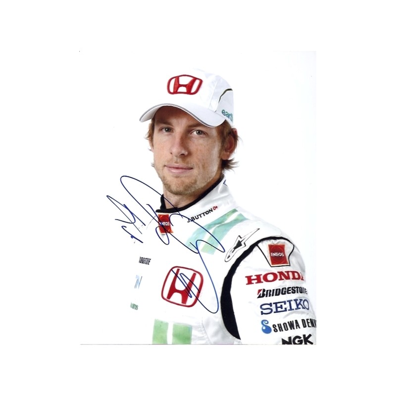 Jenson BUTTON Autograph