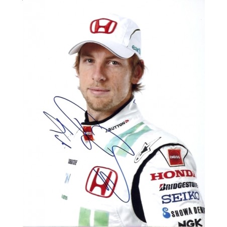 Jenson BUTTON Autograph