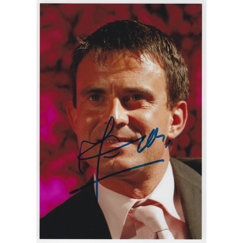 Manuel VALLS autograph