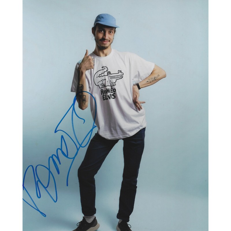 Roméo ELVIS autograph