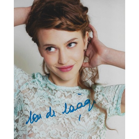 Lou DE LAÂGE autograph