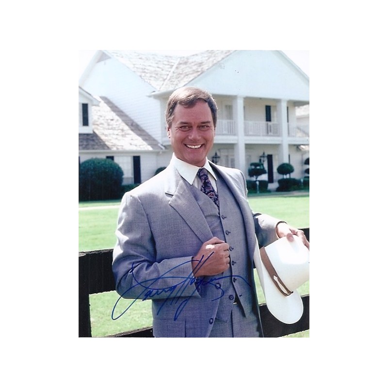 Larry HAGMAN Autograph