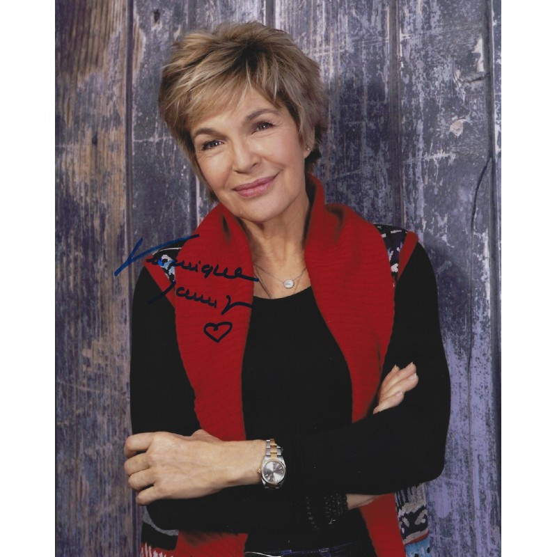 Autographe Véronique JANNOT