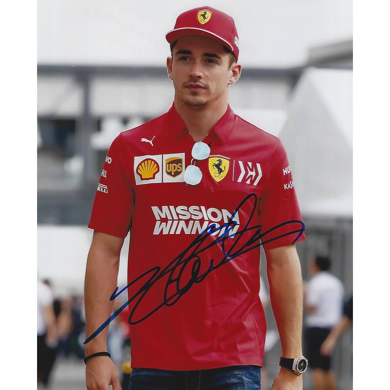 Charles LECLERC autograph