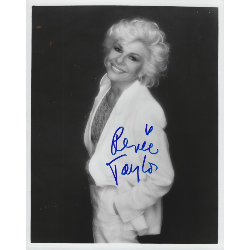 Renee TAYLOR autograph