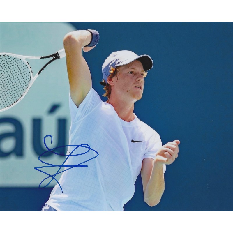 Autographe Jannik SINNER