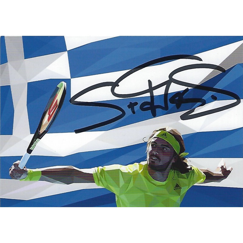 Stefanos TSITSIPAS autograph