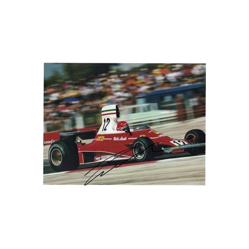 Niki LAUDA Autograph