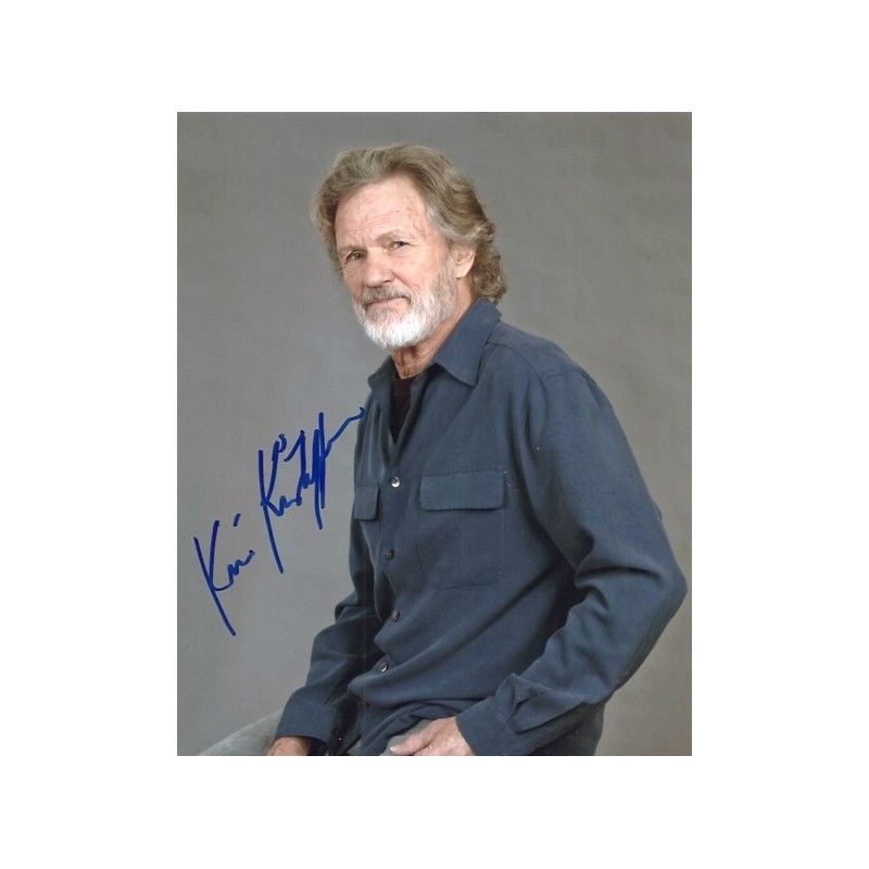 Autographe Kris KRISTOFFERSON