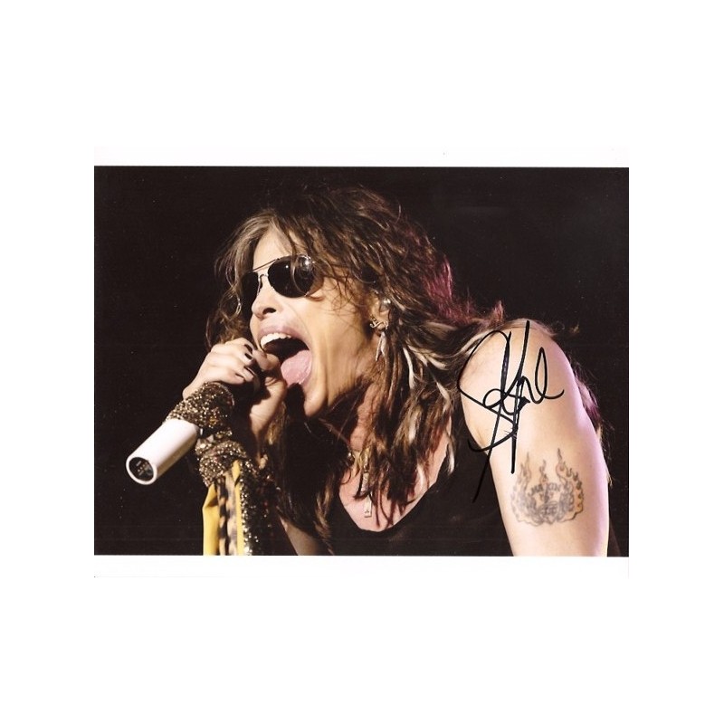 Steven TYLER - AEROSMITH Autograph