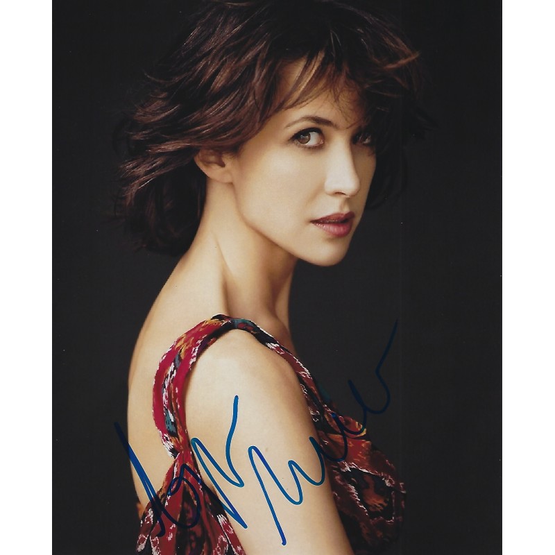 Autographe Sophie MARCEAU