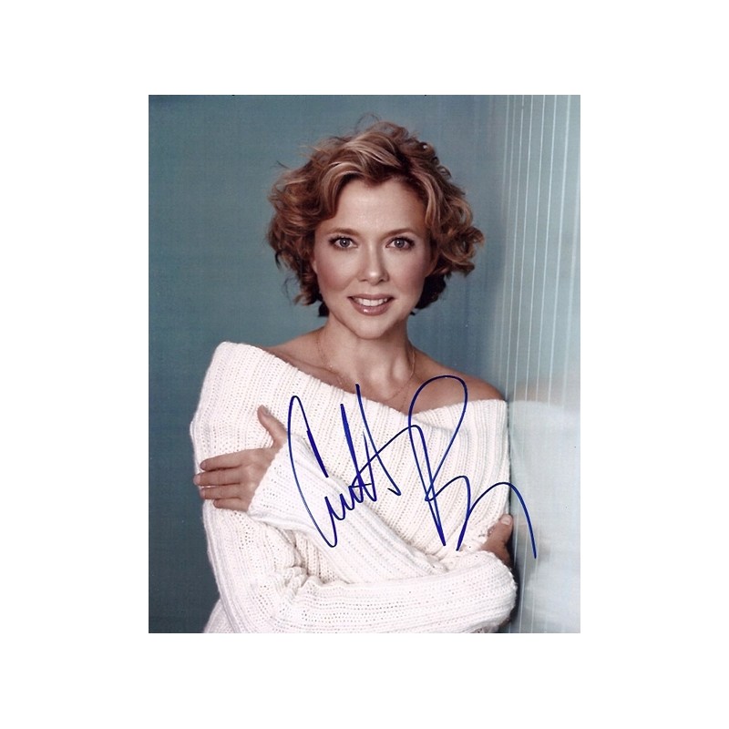 Annette BENING Autograph
