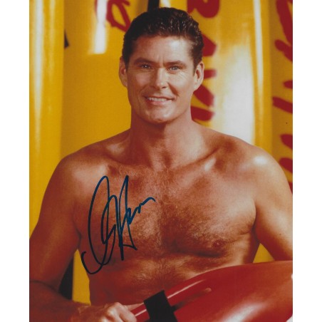 David HASSELHOFF autograph