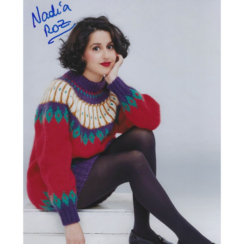 Autographe Nadia ROZ