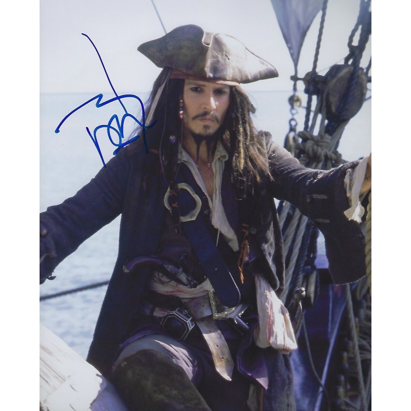Johnny DEPP autograph