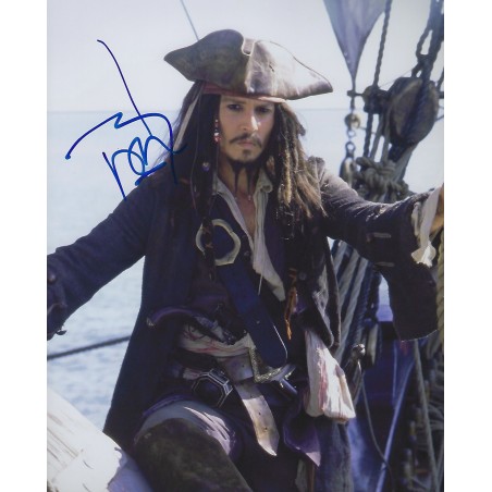 Johnny DEPP autograph
