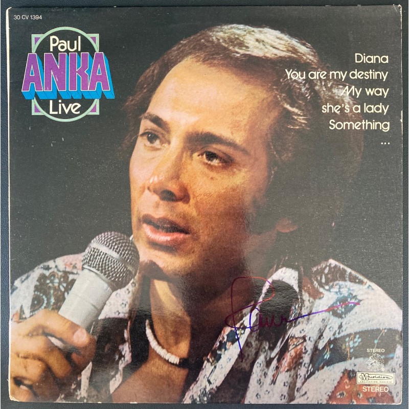 Paul ANKA autograph