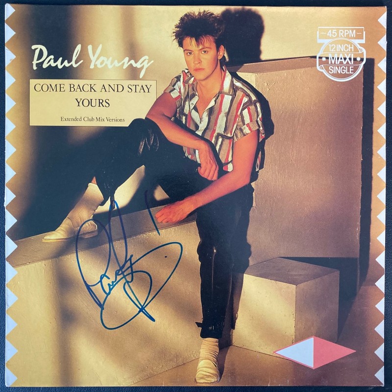Paul YOUNG autograph