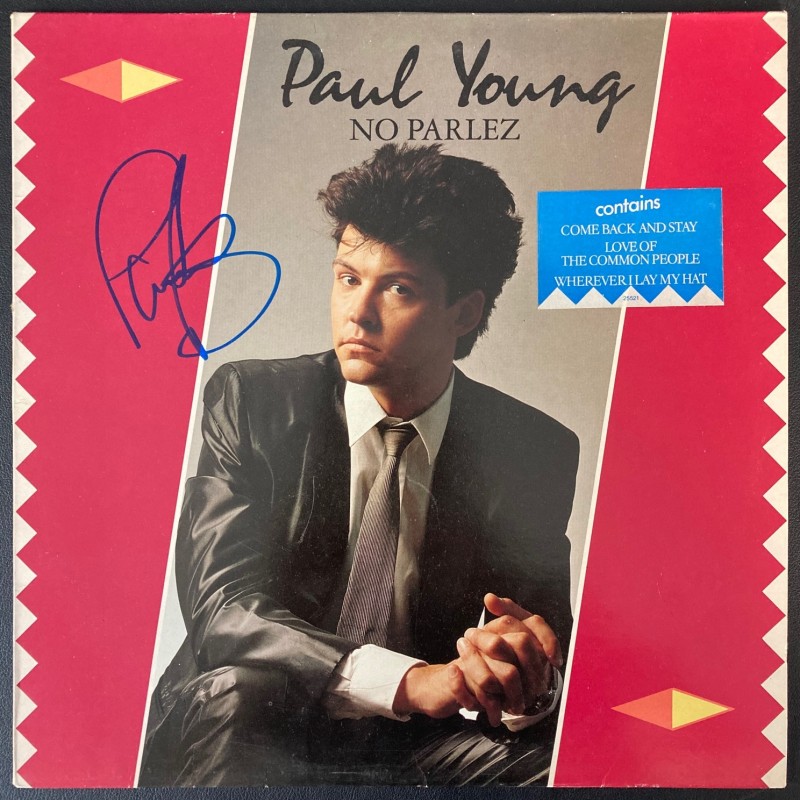 Paul YOUNG autograph