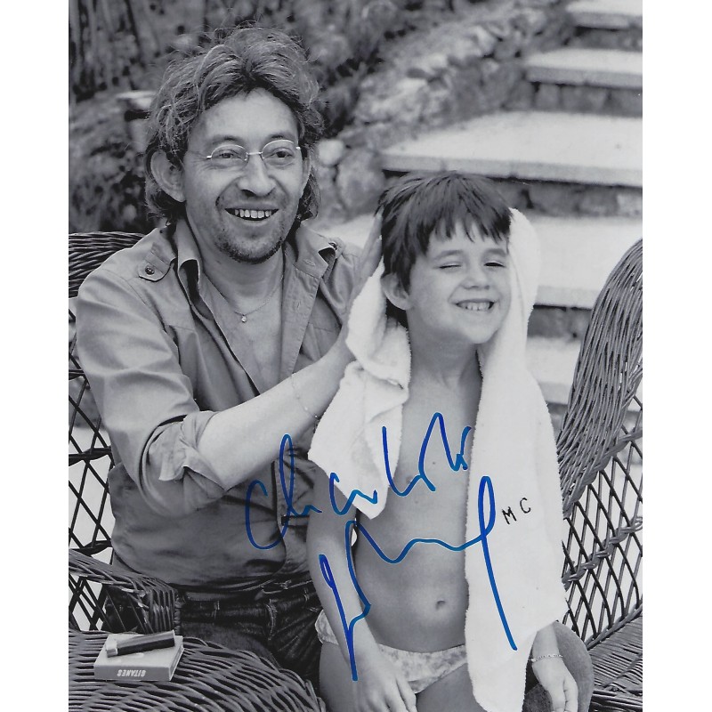 Charlotte GAINSBOURG autograph