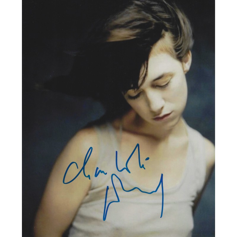 Charlotte GAINSBOURG autograph